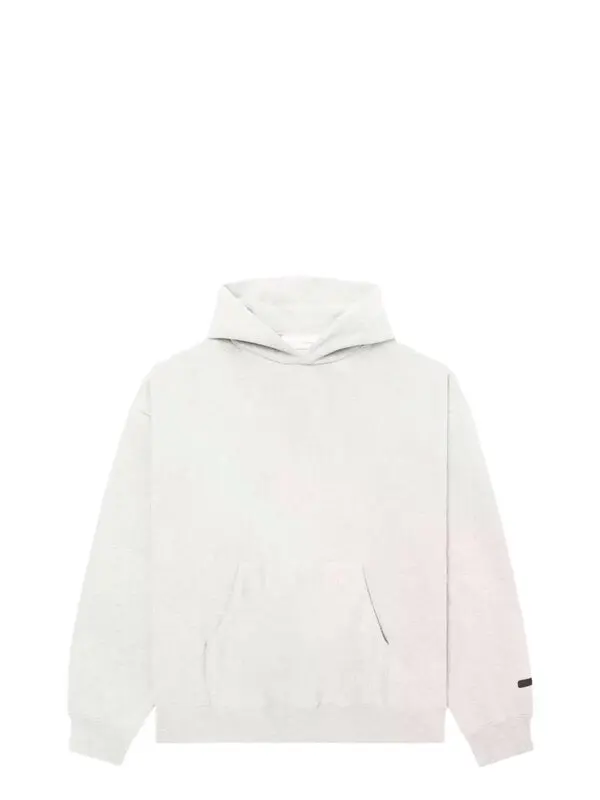 ESSENTIALS Logo-print Hoodie - Neutrals