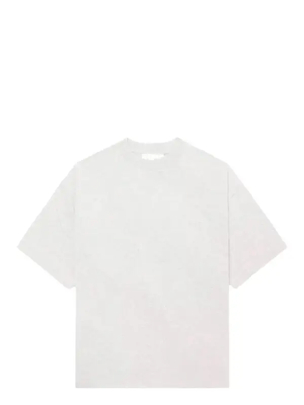 ESSENTIALS Logo-print Crew-neck T-shirt - Grey