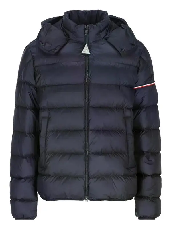Moncler Ravenlock Hooded Short Down Jacket - Blue