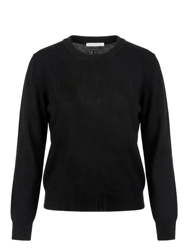 Patrizia Pepe Crew-neck Sweater - Black