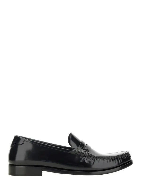 Saint Laurent Moccasin Le Loafer - Black