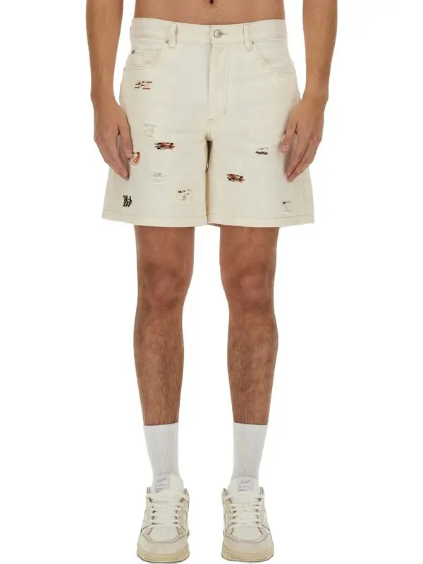 Isabel Marant Étoile Marant Bermuda Shorts Jerryl - White