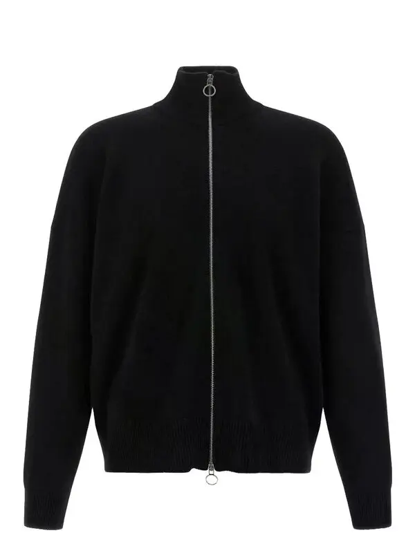 LARMERI STUDIO Camionair Zip-up Cardigan - Black