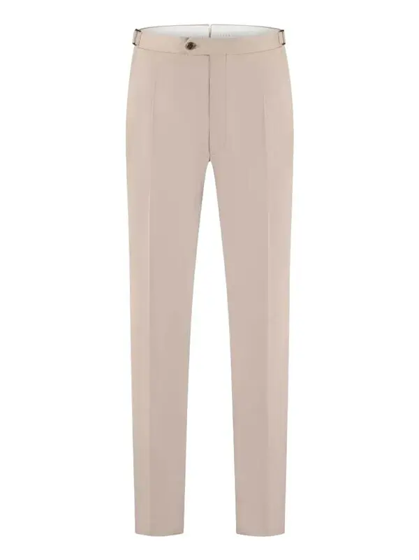 Corneliani Pressed-crease Tailored Trousers - Neutrals