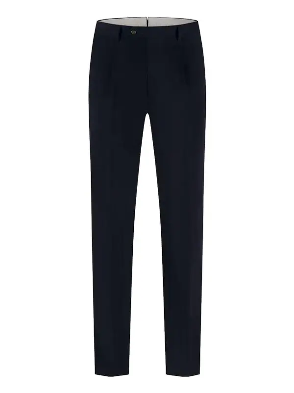 Corneliani Pleated-detail Trousers - Blue