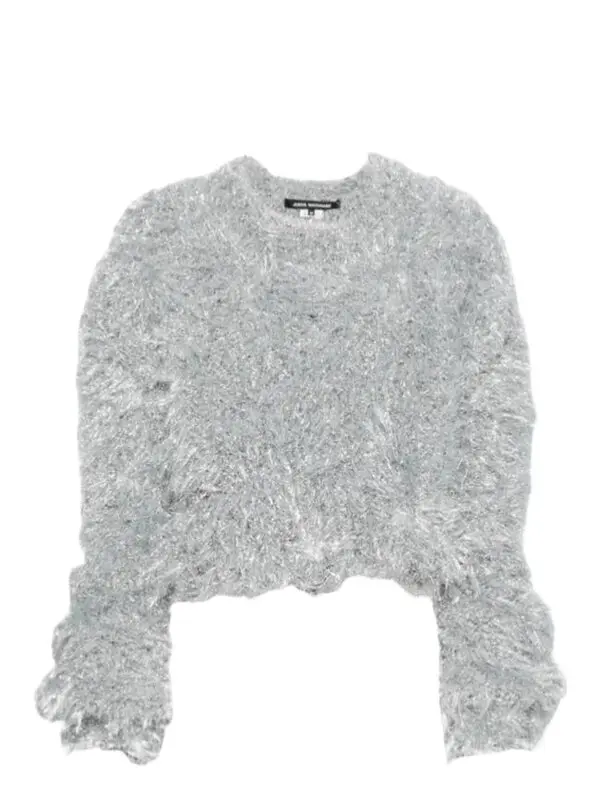 Junya Watanabe Sparkling Design Sweater - Silver