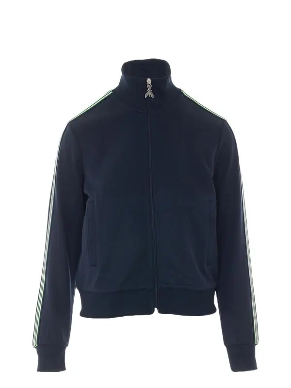 Patrizia Pepe Side-stripe Track Jacket - Black
