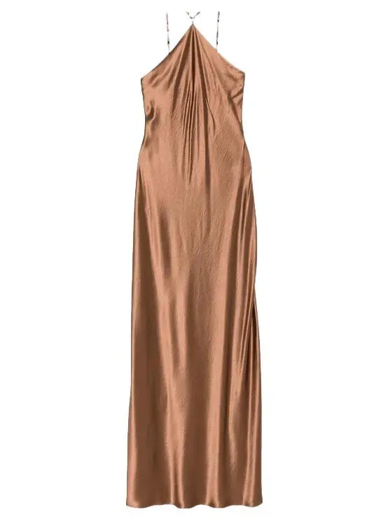 Staud Sleeveless Dress - Brown