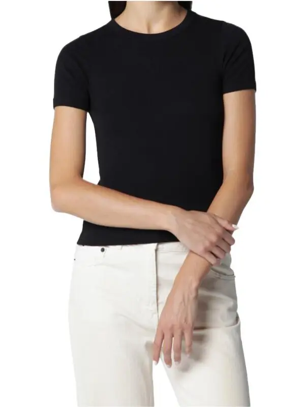 FLORE FLORE Short-sleeved T-shirt - Black