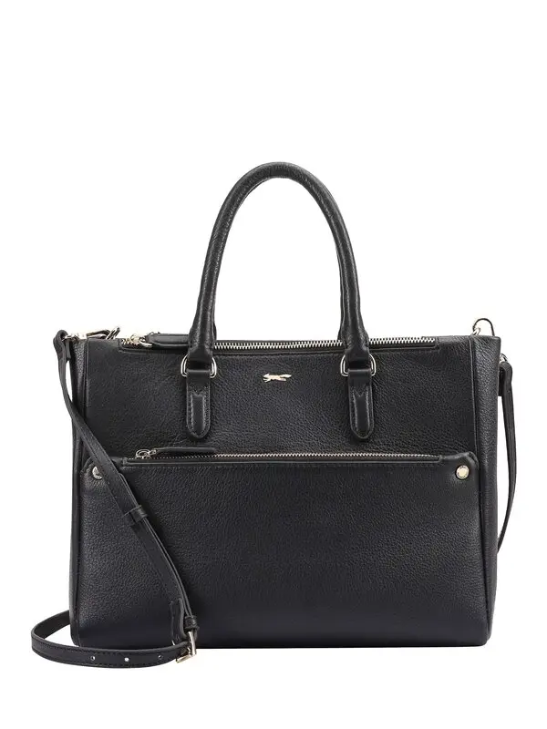 Paul Costelloe Odessa Leather Shoulder Multiway Bag - Black