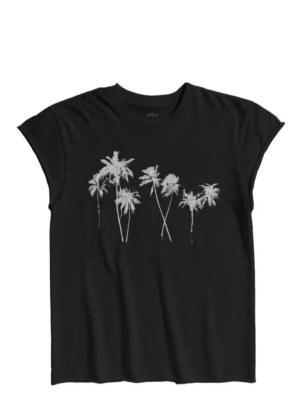 OTHER UK Palms Rocker Tee - Black
