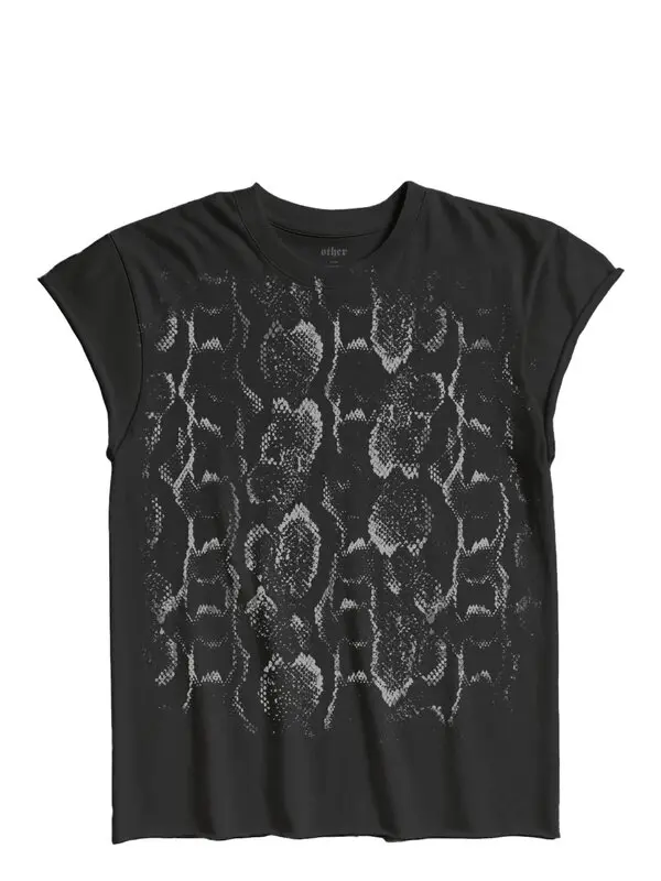 OTHER UK Snake Rocker Tee - Black