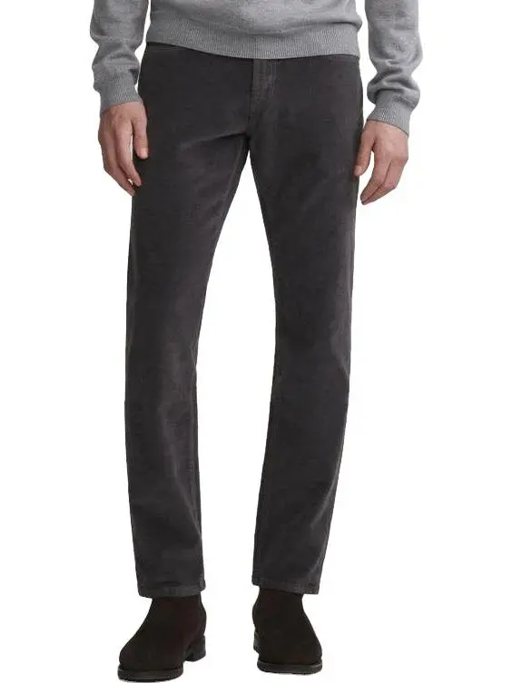 DL1961 Nick Slim Stretch Cotton Corduroy Pants - Graphite