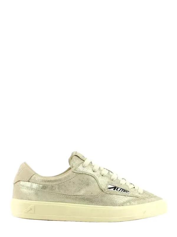 AUTRY Windscape Metallic-effect Sneakers - Silver