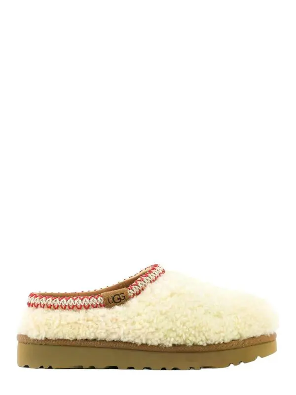 UGG Tasman Maxi Curly Slippers - Neutrals