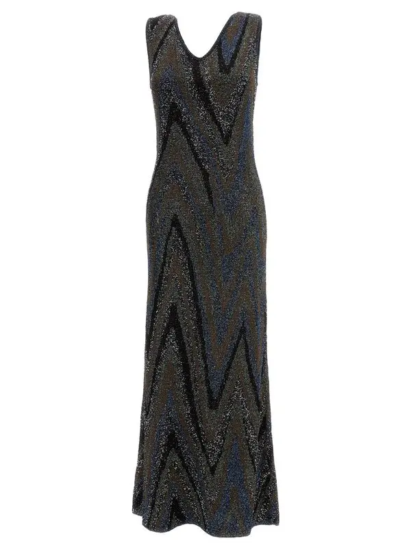 Missoni Sleeveless Long Dress - Multicolor
