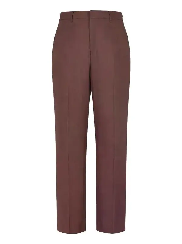 COSTUMEIN Alain Pleat-detail Tailored Trousers - Brown
