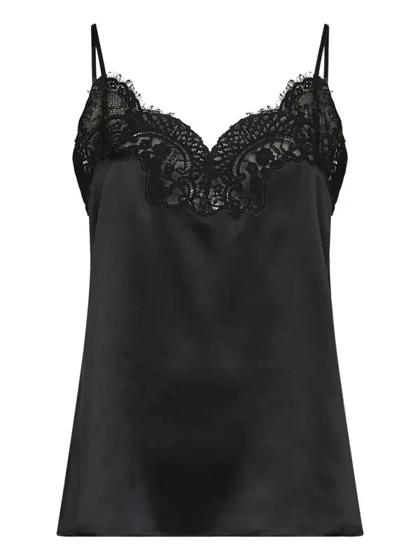 Co Lace-detail Camisole - Black