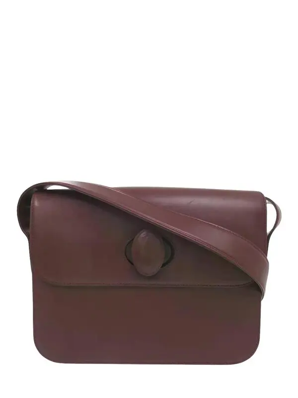 Cartier 1980-1990 Leather Must De Crossbody Bag - Red