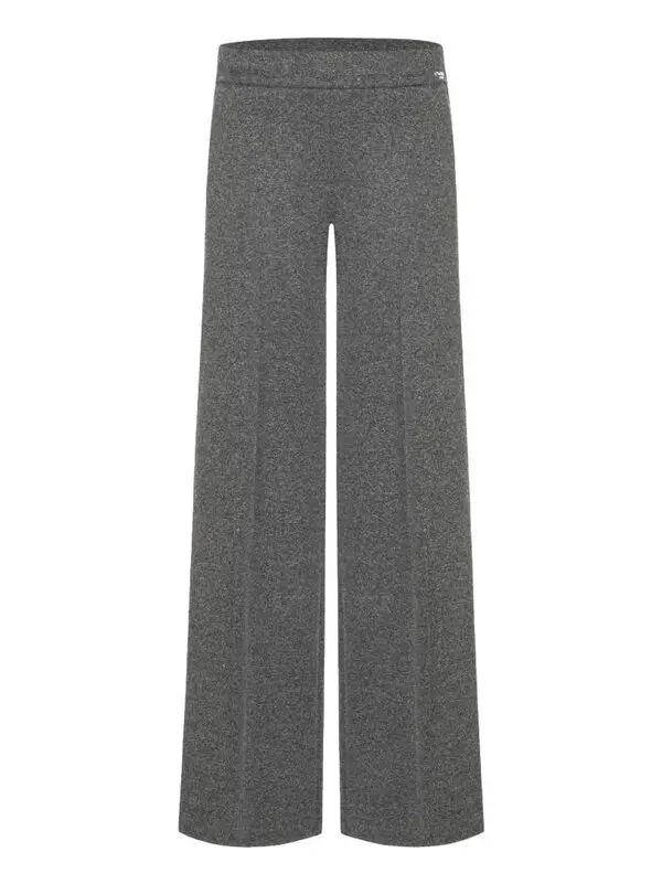 CAMBIO Ava Wide-leg Trousers - Grey