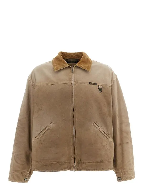 GOLDEN GOOSE Reversible Cotton Canvas Jacket - Multicolor