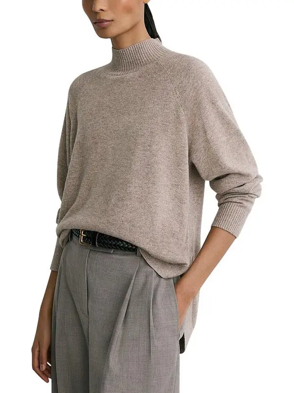 REISS River Raglan Sleeve Sweater - Neutral