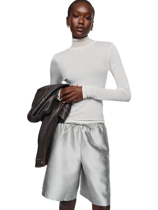 REFORMATION Sandy Shorts - Grey