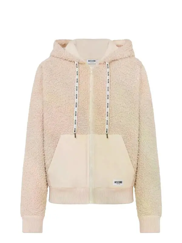 Moschino Sherpa Fleece Sweatshirt - Neutrals