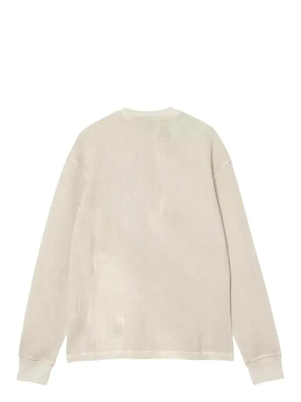 Carhartt Work In Progress L/s Vista Waffle T-shirt - Neutrals