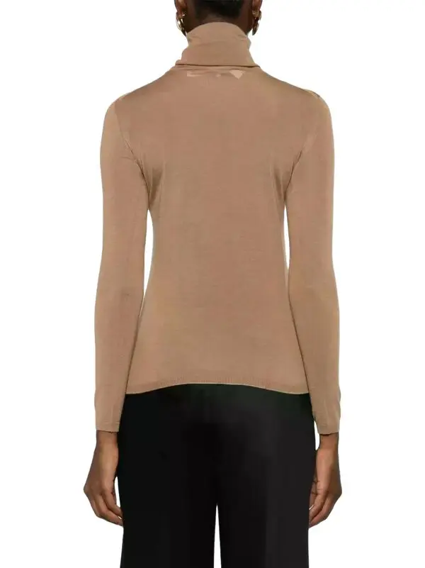 Max Mara Roll-neck Long-sleeve Sweater - Neutrals