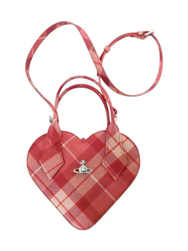 VIVIENNE WESTWOOD Josephine Heart Crossbody Bag - Red