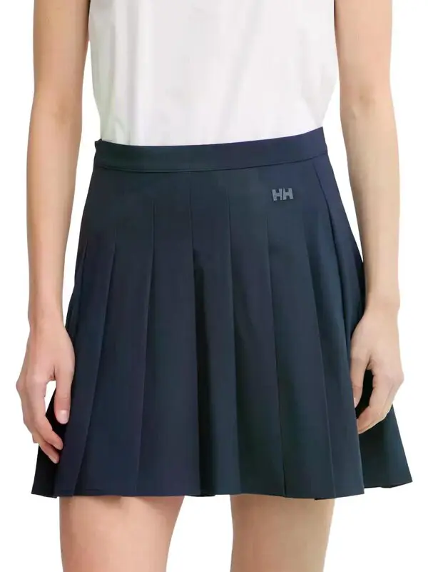 Helly Hansen Thalia Pleated Logo-patch Skirt - Blue