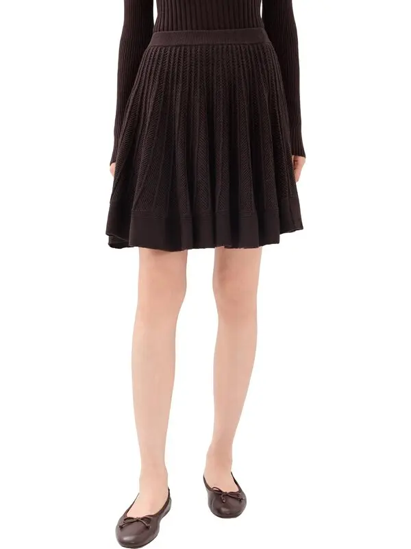 Ba&sh Penelope Skirt - Cacao