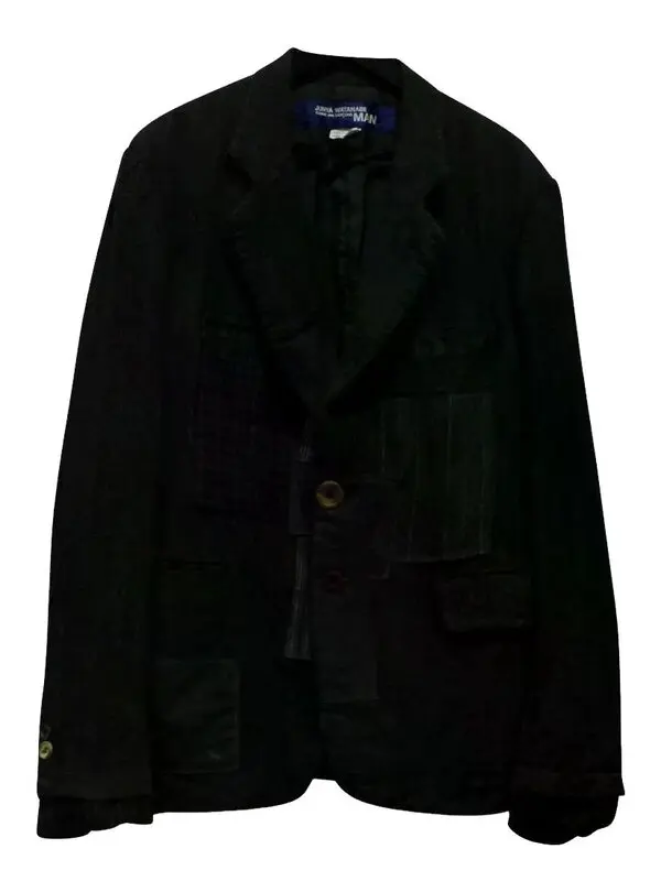 JUNYA WATANABE COMME DES GARCONS Patchwork Tailored Jacket - Black