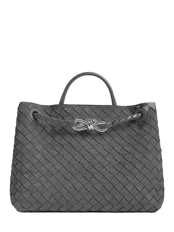 Bottega Veneta Andiamo Medium Suede Handbag - Multicolor