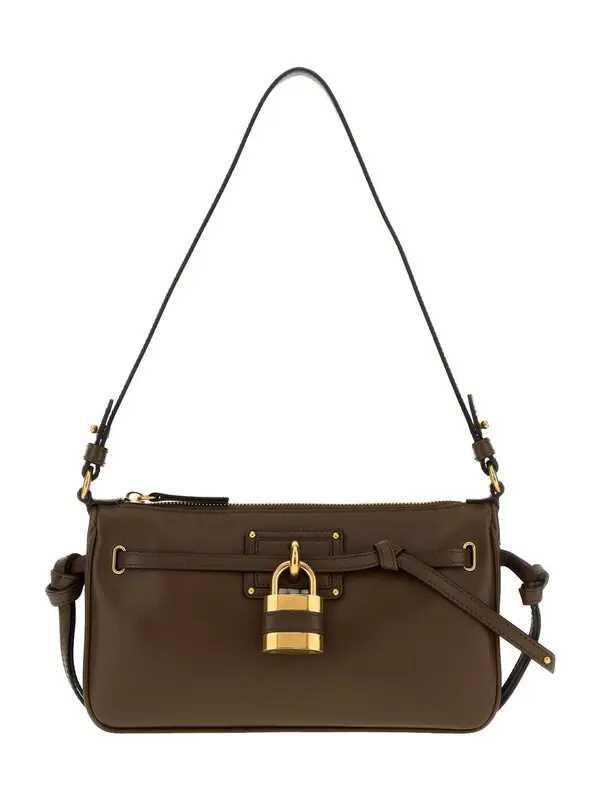 Chloé Chocolate Nappa Leather Mini Paddington Sling Shoulder Bag - Brown