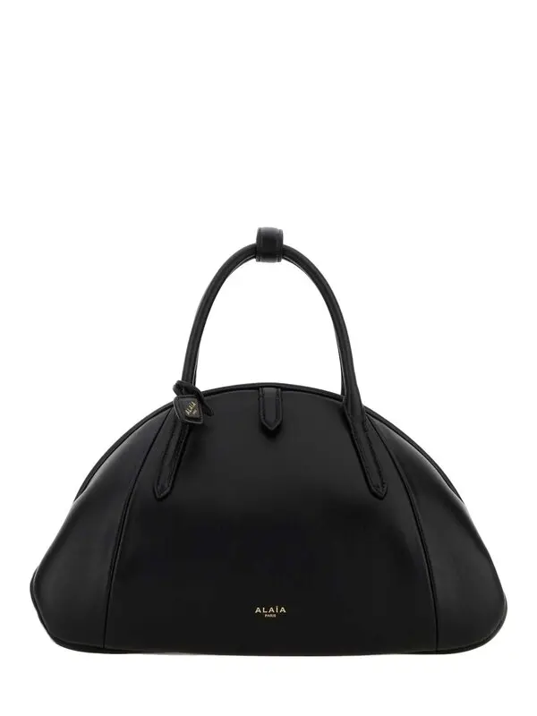 Alaïa Leather Handbag - Black