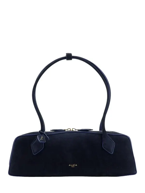 Alaïa Teckel Medium Suede Shoulder Bag - Multicolor