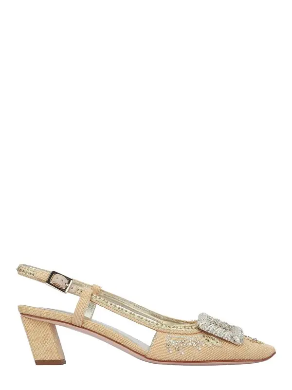 ROGER VIVIER Bv Ramage Sling Back Dec 45 - Multicolor