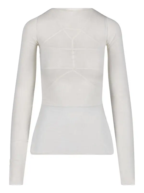 Rick Owens T-shirt “temple - White