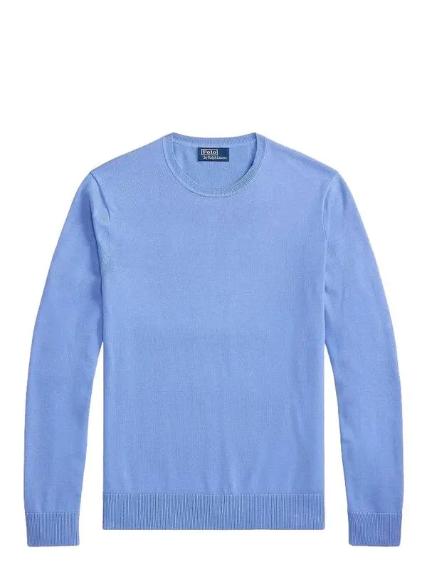 Polo Ralph Lauren Cotton Knit Sweater - Fall Blue
