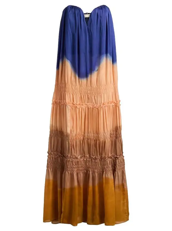 Ulla Johnson Veil Silk Strapless Gown - Moontide