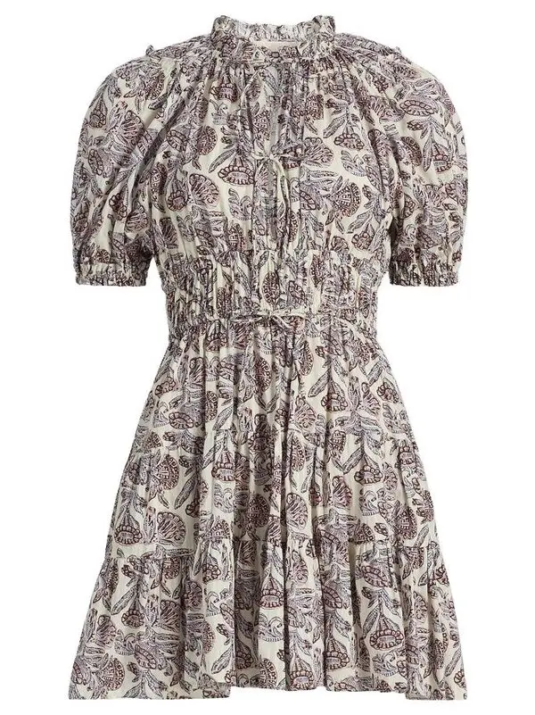 Ulla Johnson Soffia Printed Minidress - Meadow