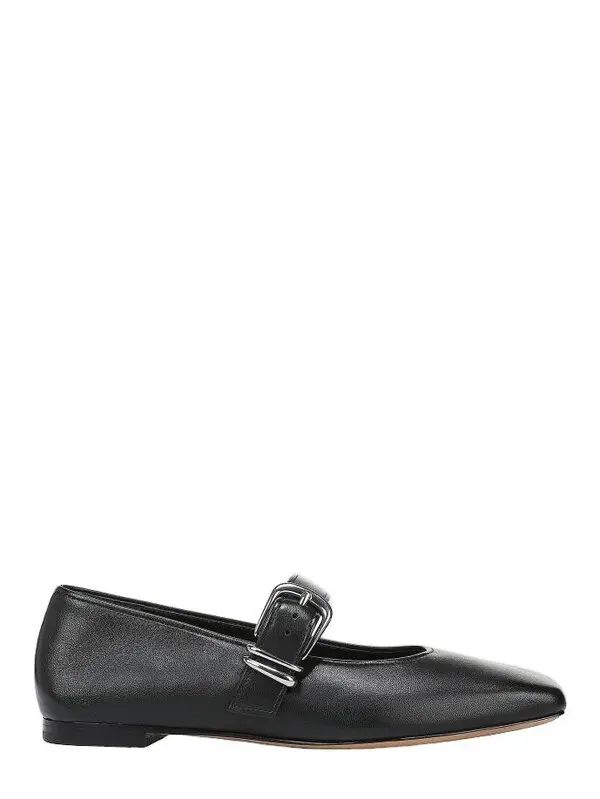 Vince Daniela Leather Mary Janes - Black