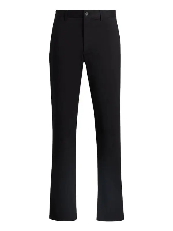 Theory Zaine Cotton Straight-leg Pants - Black