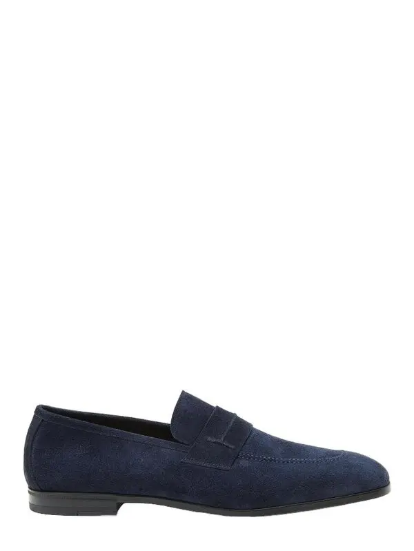 TOM FORD Sean Suede Loafers - Midnight