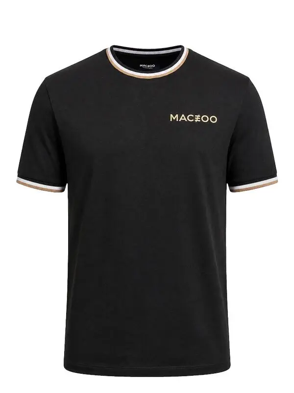 MACEOO Elegant T-shirt - Black