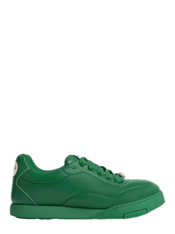 Givenchy Puffy Yard Sneakers In Nappa Leather - Green
