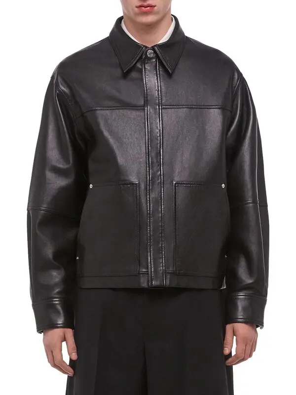 Helmut Lang Leather Jacket - Black