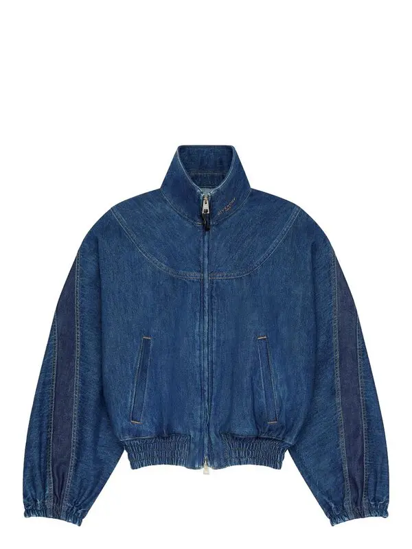 Givenchy Blouson Jacket In Denim - Medium Blue